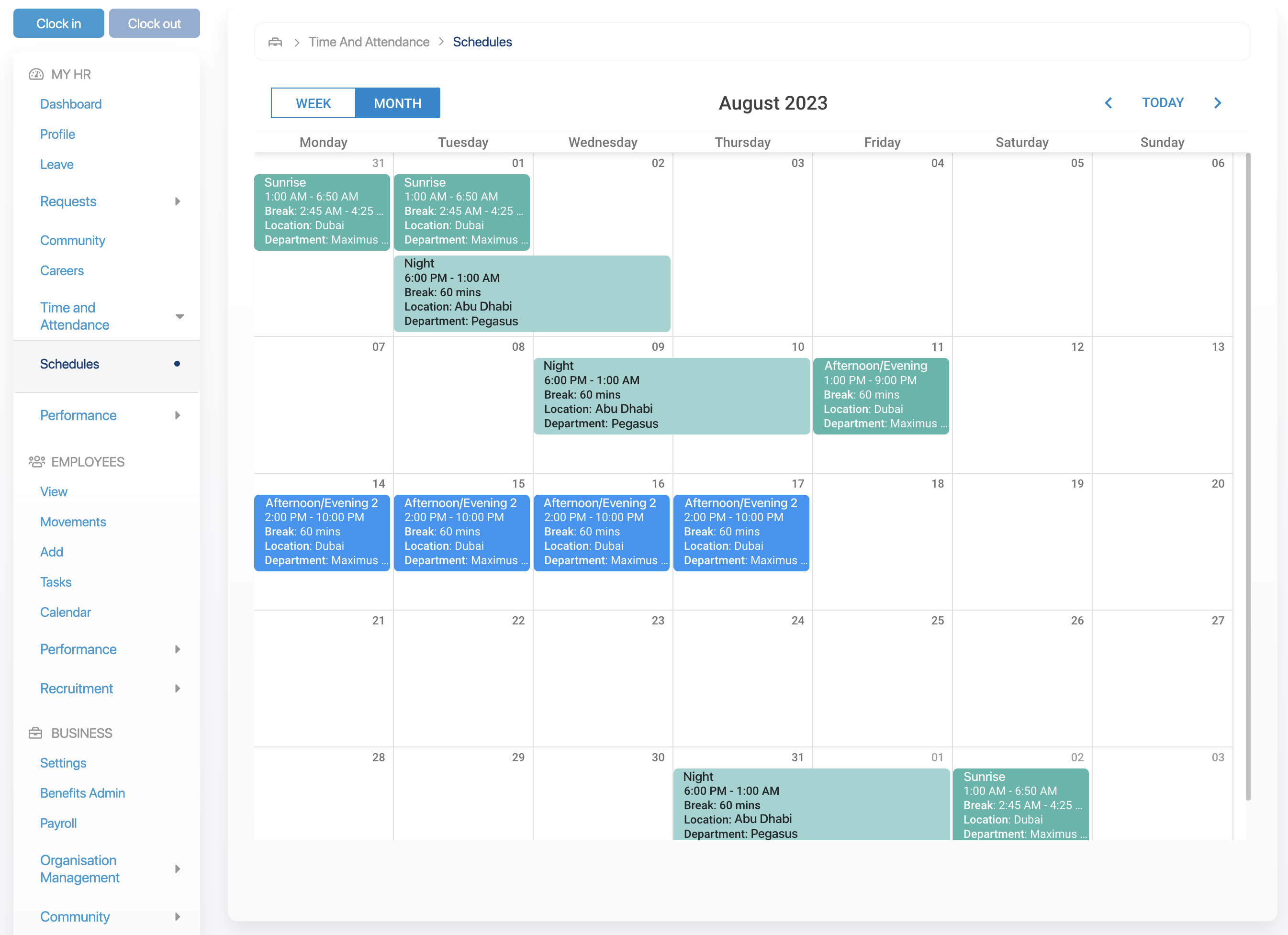 (Reference guide) Customizing Schedules – Yomly