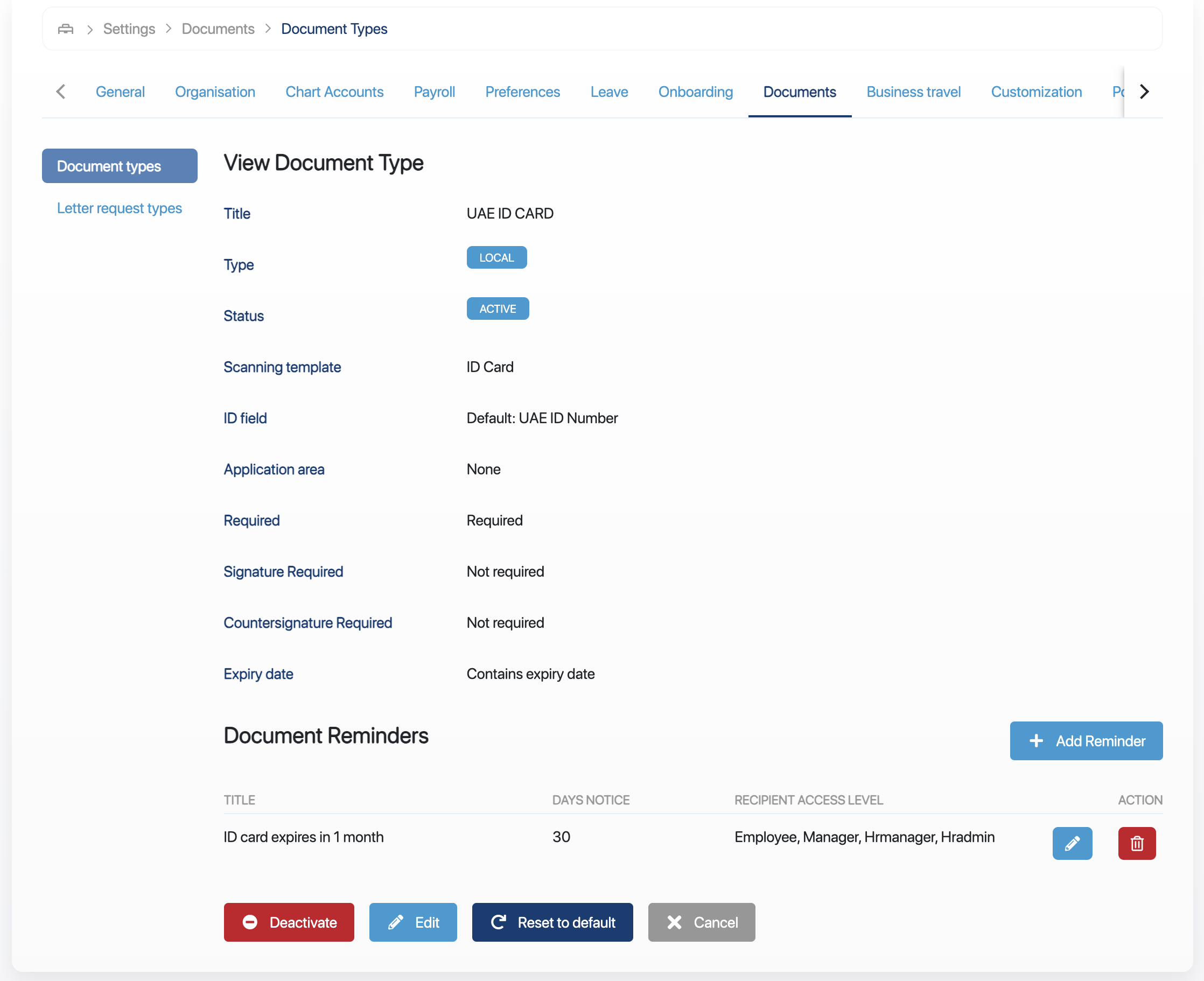 Document administration – Yomly