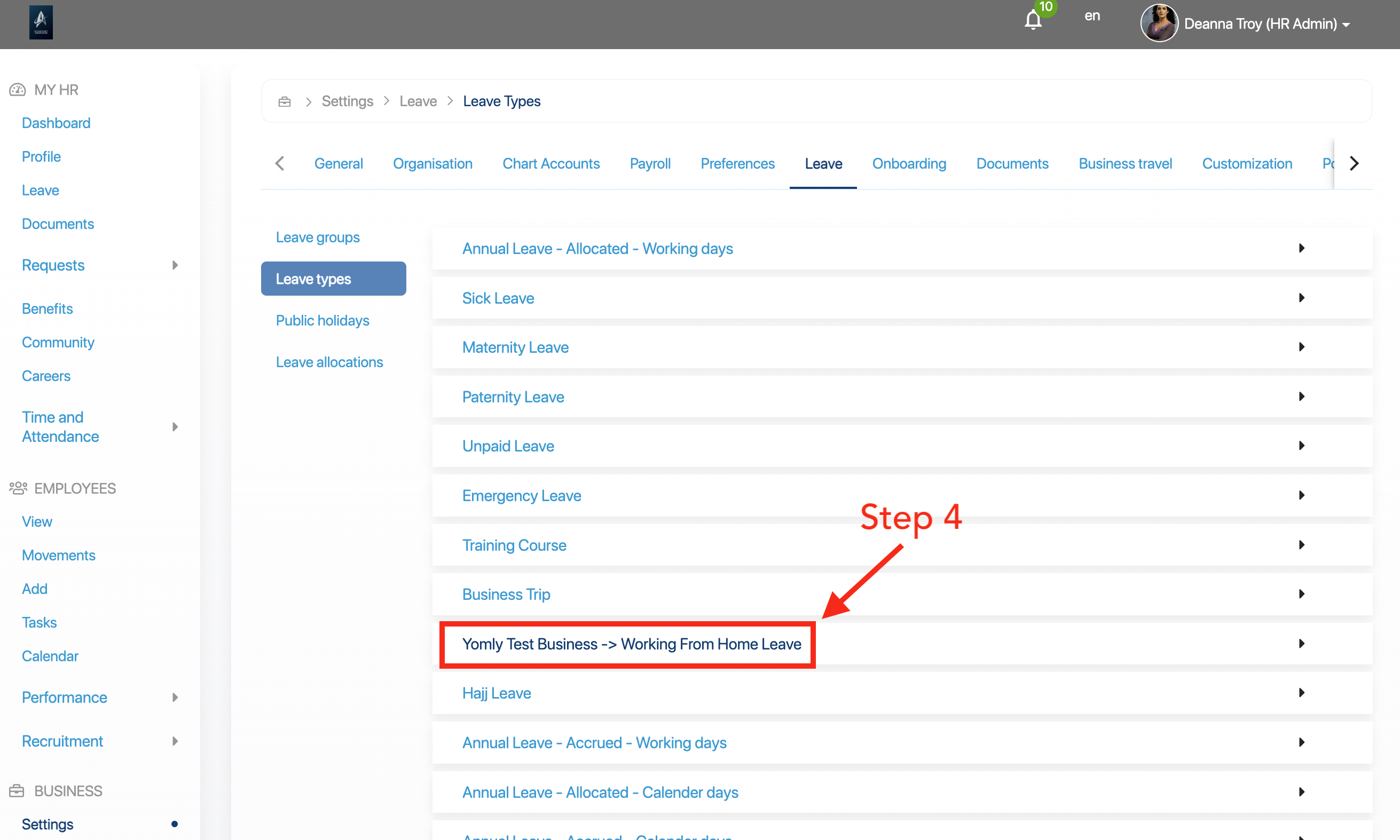 Leave: Plan Limits: How to limit the number of days a leave type can be ...